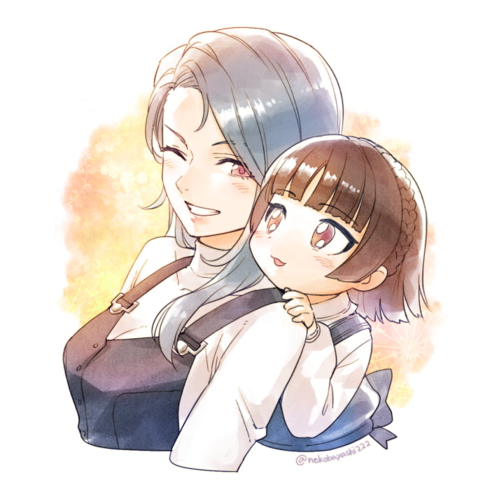 Posting Persona pics daily. Day 1212: P5 Sae and Makoto - 9GAG