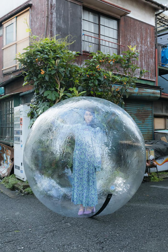 Plastic Bubbles for immuno-compromised people just so they can go ...