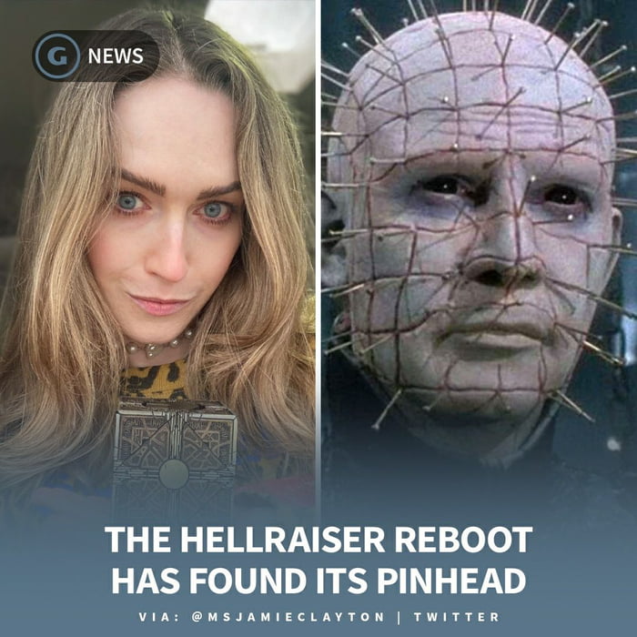 Pinhead was a female in the books. - 9GAG