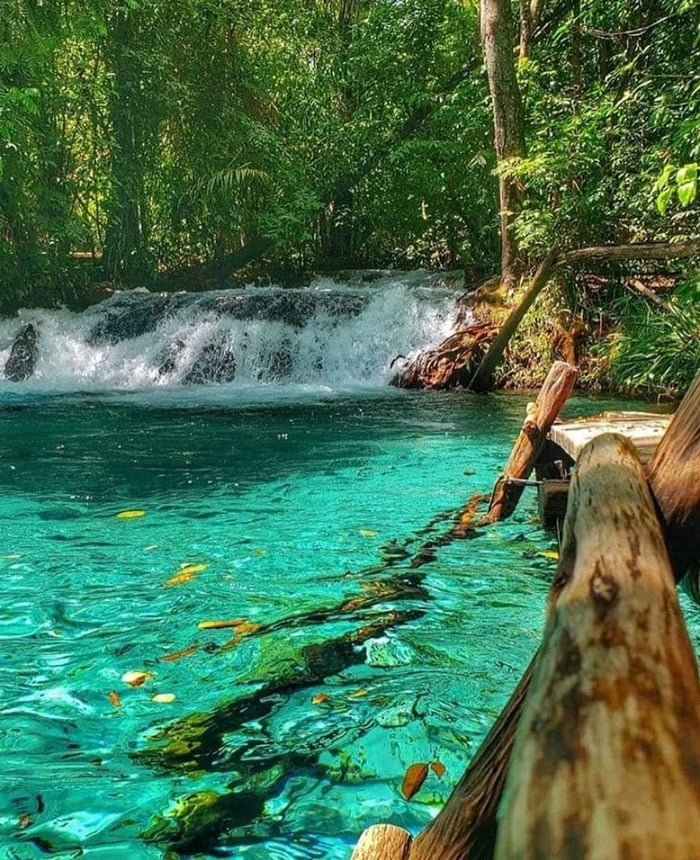 Formiga Waterfall, Jalapão National Park State of Tocantins Brazil - 9GAG