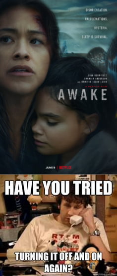 Awake, turn off and on again - 9GAG