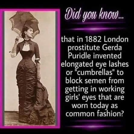 Petition to change the name of false eyelashes to cumbrellas - 9GAG