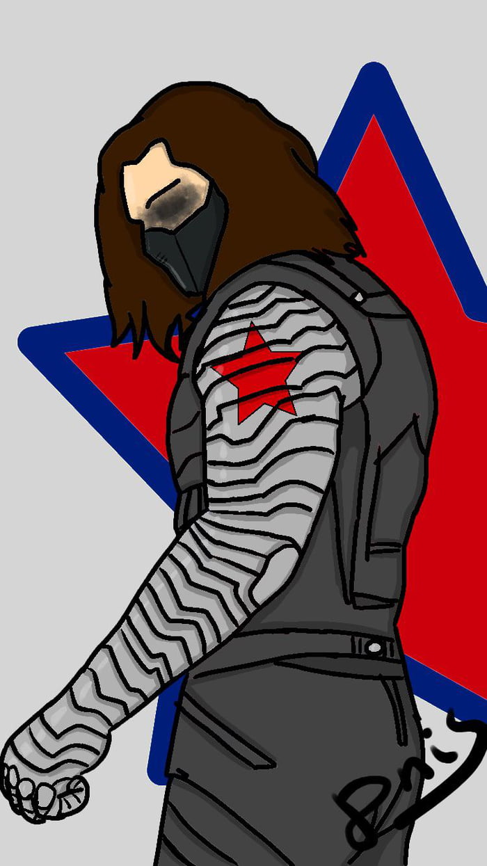 A Winter Soldier wallpaper that i’ve made - 9GAG