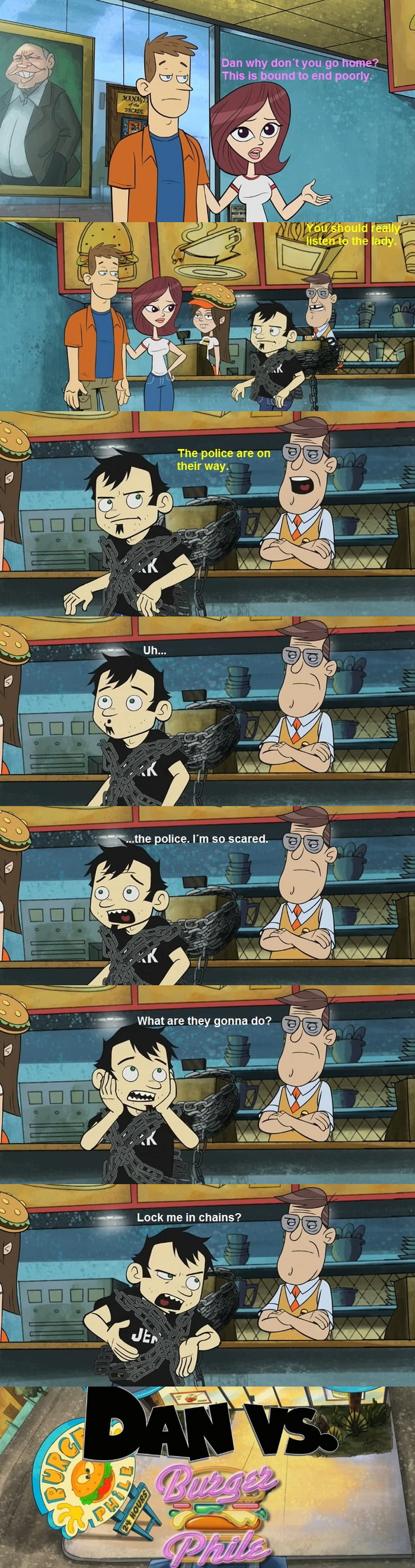 I think he´s got a point there.... It´s from Dan Vs. - 9GAG