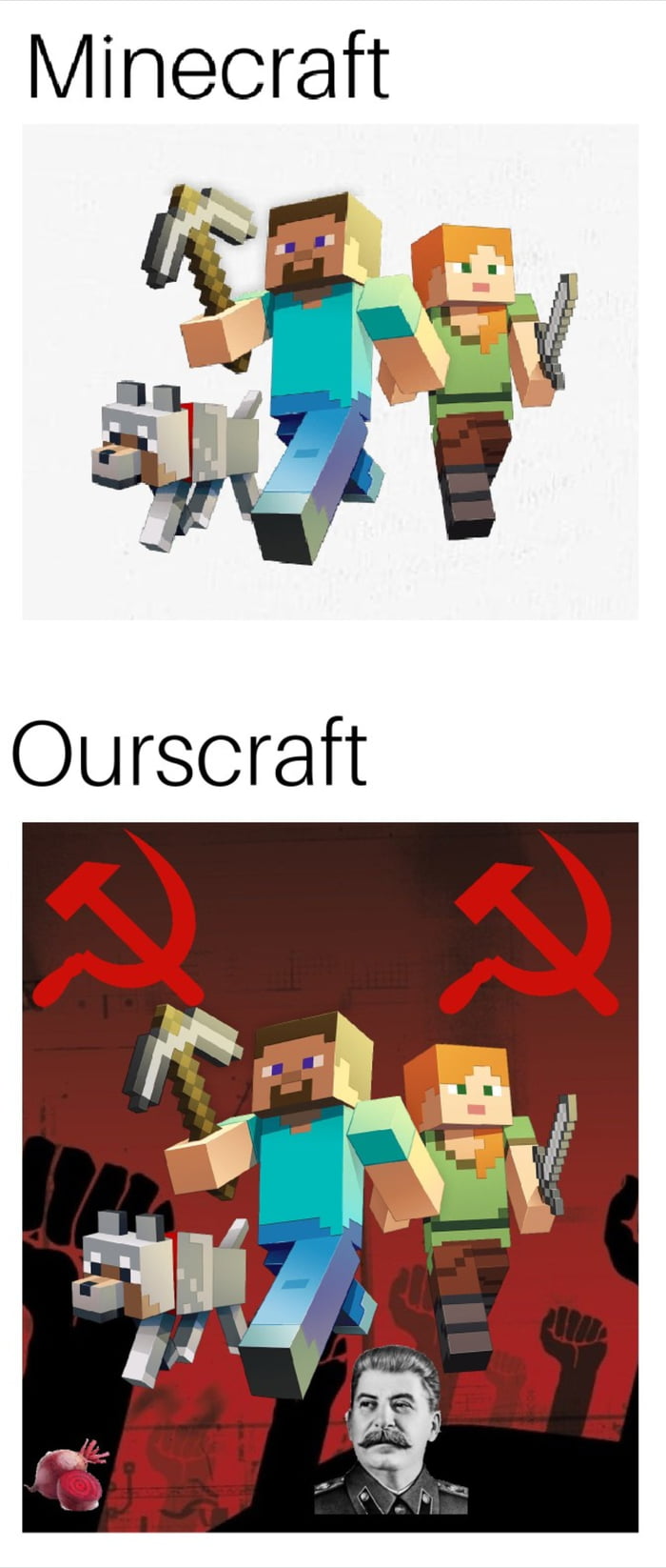 Commie Minecraft - 9GAG