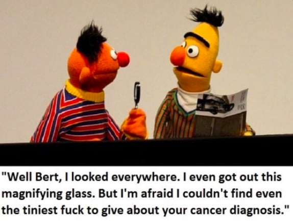 Zero f**ks were given - 9GAG