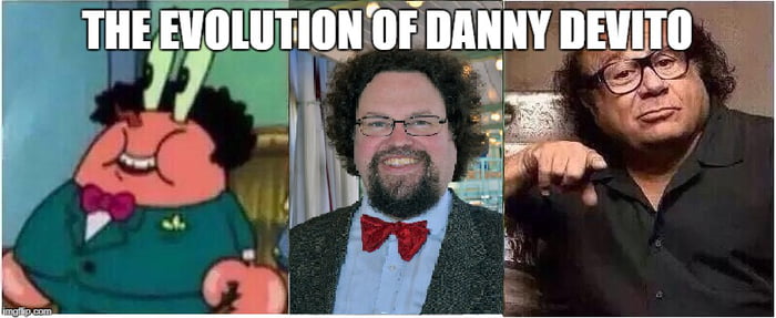 The evolution of Danny Devito - 9GAG