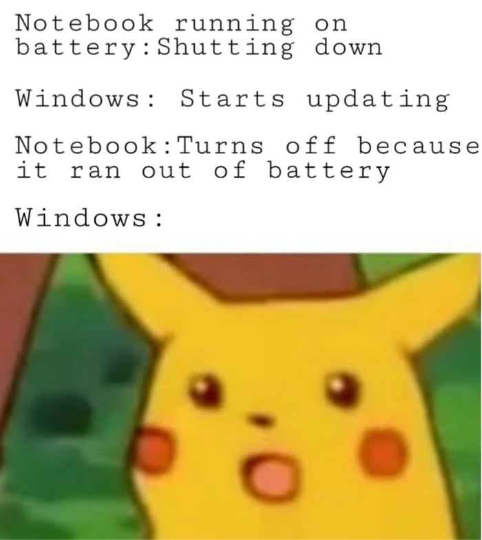 Windows update and its flawless timing - 9GAG