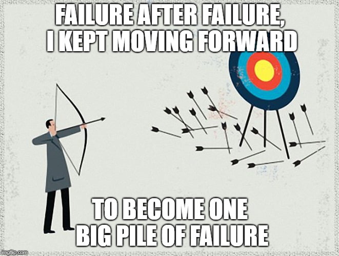 I kept moving forward, no matter what. - 9GAG