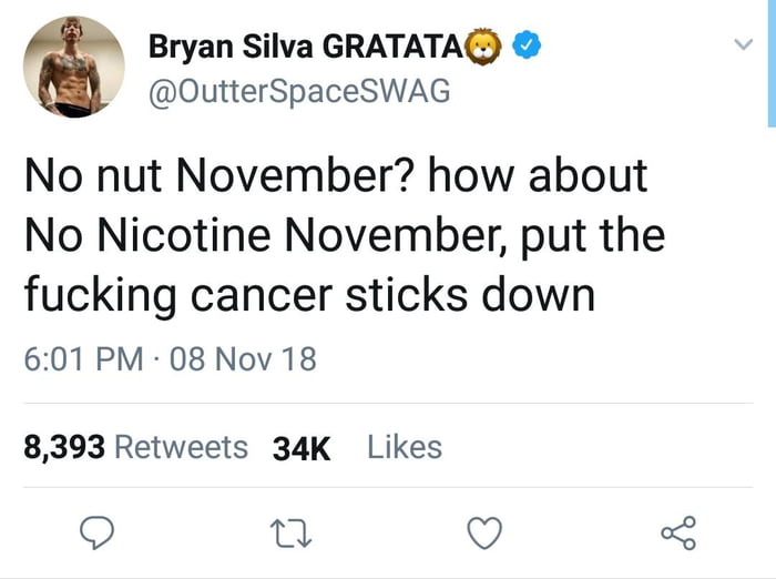 New, improved version of No ___ November - 9GAG