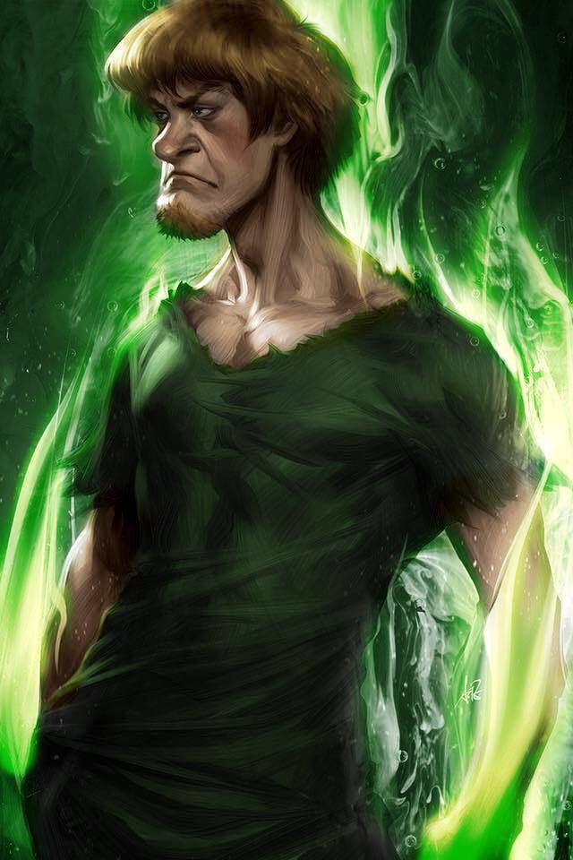 Shaggy possessed Artgerm's Mortal Body using 1% of his immense power to ...