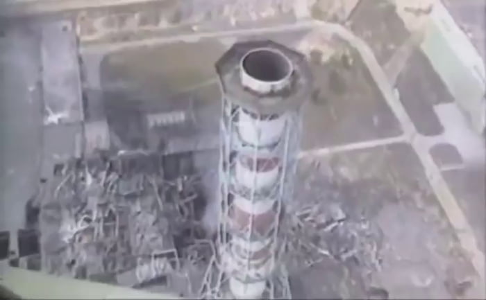 After the Chernobyl incident helicopters were deployed to dump hundreds ...