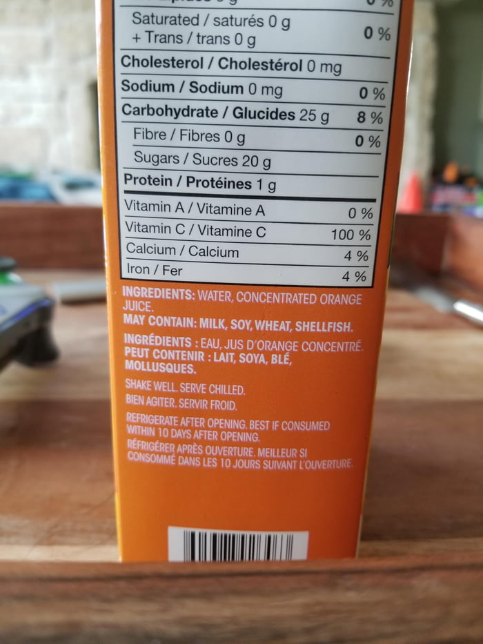 Got the milk in the orange juice container boss - 9GAG