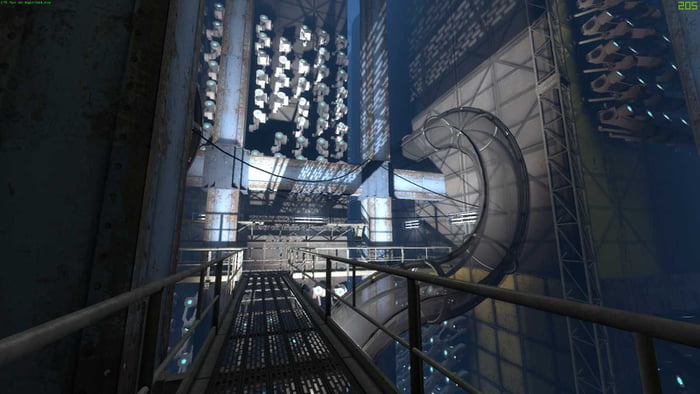 I just started to make my own Portal 2 Map what do you think? - 9GAG
