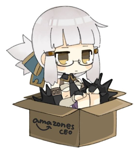 Here's an Amazon Queen in an Amazon box, sent to you by Amazon - 9GAG