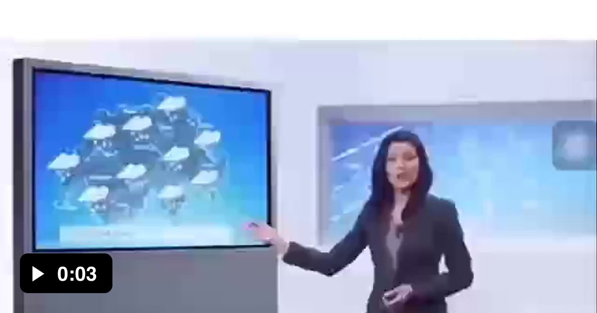 Quite an entertaining weather report - 9GAG