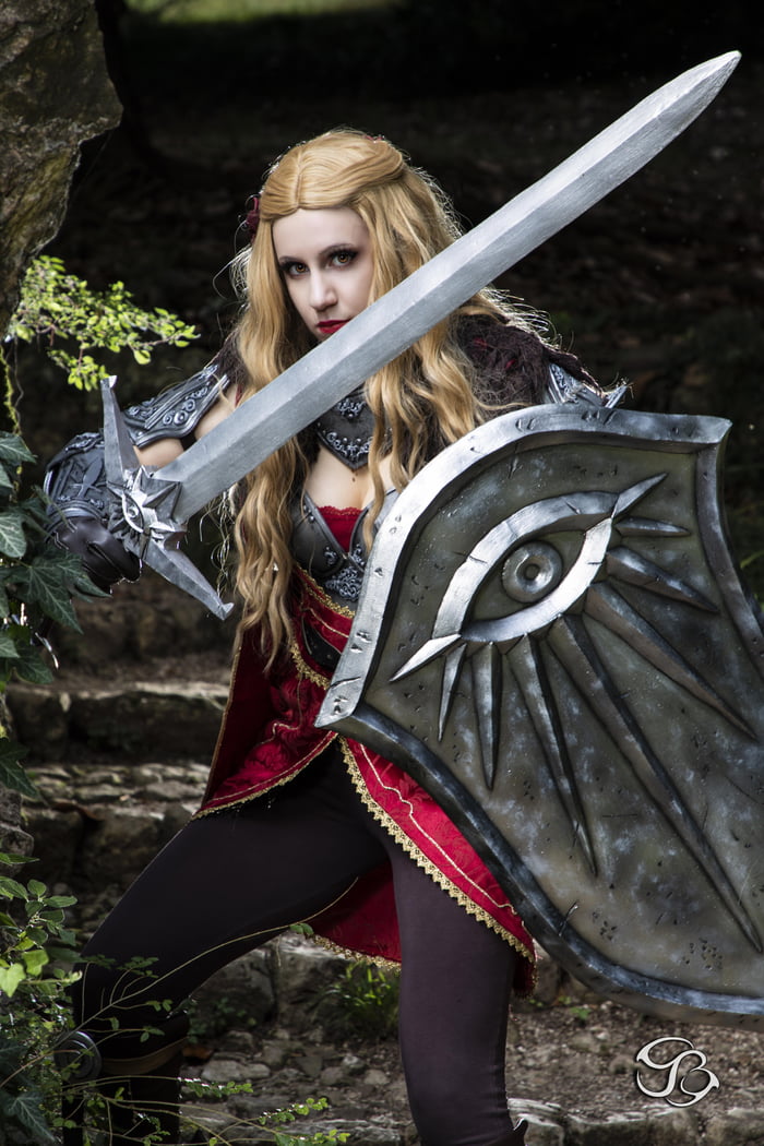 Cullen cosplay from Dragon Age Inquisition, made by EiliseRose - 9GAG