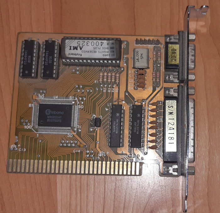 My first graphic (MDA) card. - 9GAG