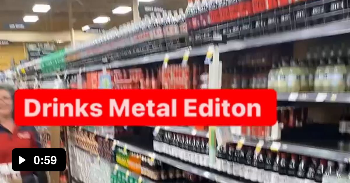 Metal drinks - 9GAG