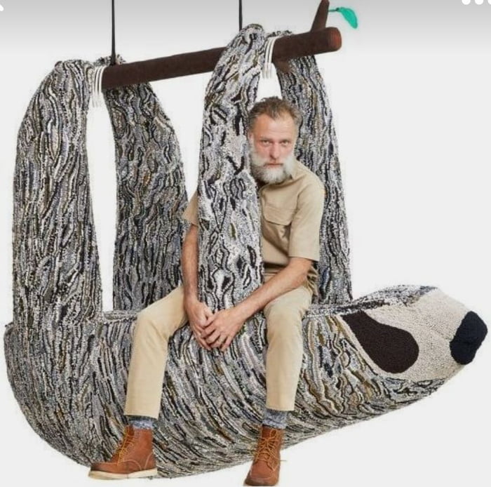 Ad for a sloth hammock - 9GAG
