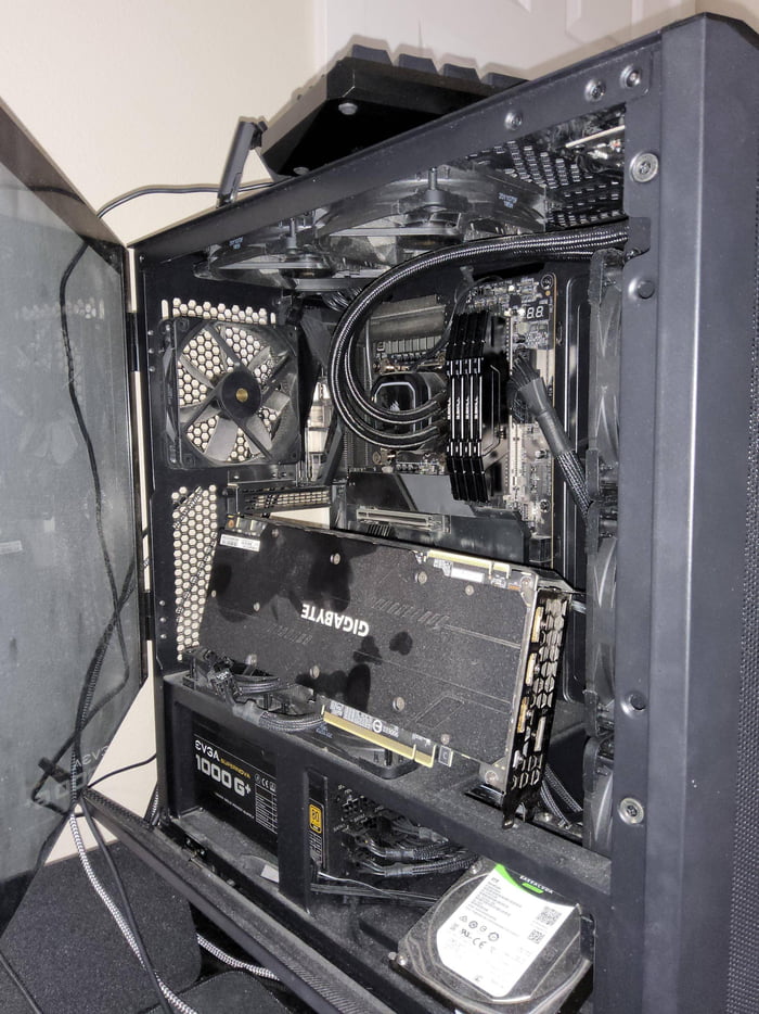 All black builds are fun and games until it becomes time to de-dust the ...