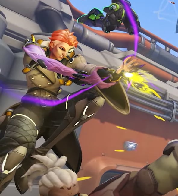 Moira's OW2 Redesign. Look at her Right Hand!! - 9GAG