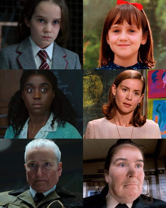 En la adaptación del musical de Matilda en Netflix, ahora será la maestra Nutella - 9GAG