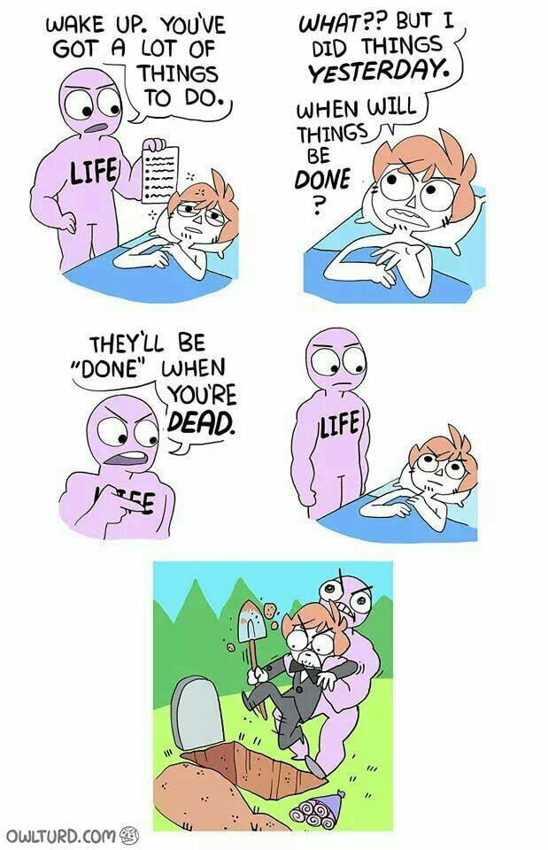 Life is shit. - 9GAG