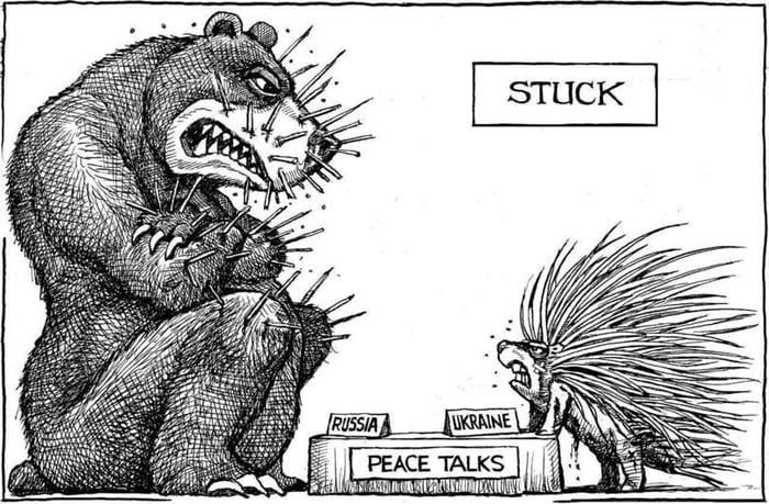 For those wandering how the peace talks are going - 9GAG