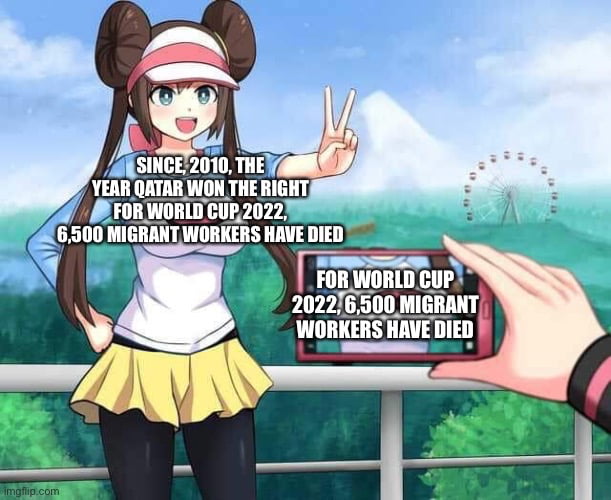 Not a fan of Qatar, but the number is greatly exaggerated. - 9GAG