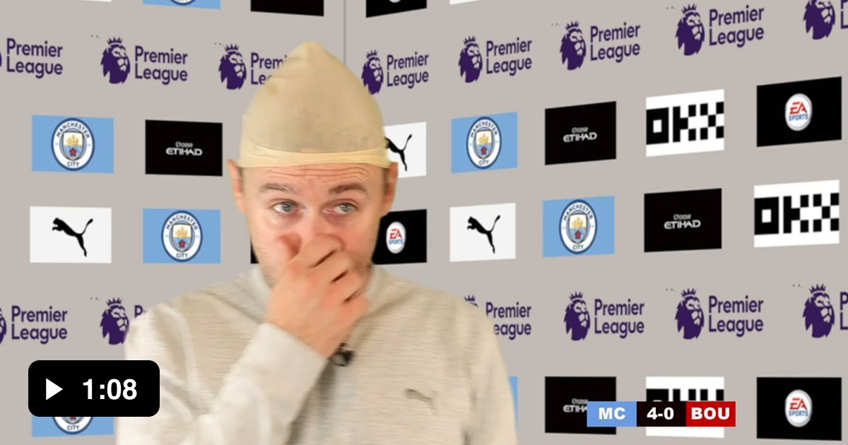 Pep interview after the game - 9GAG