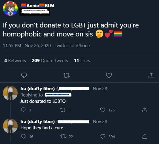 Donating to LGBT - 9GAG