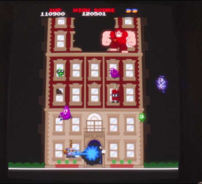 In Wreck It Ralph (2012), the high score is 120501. This is a reference ...