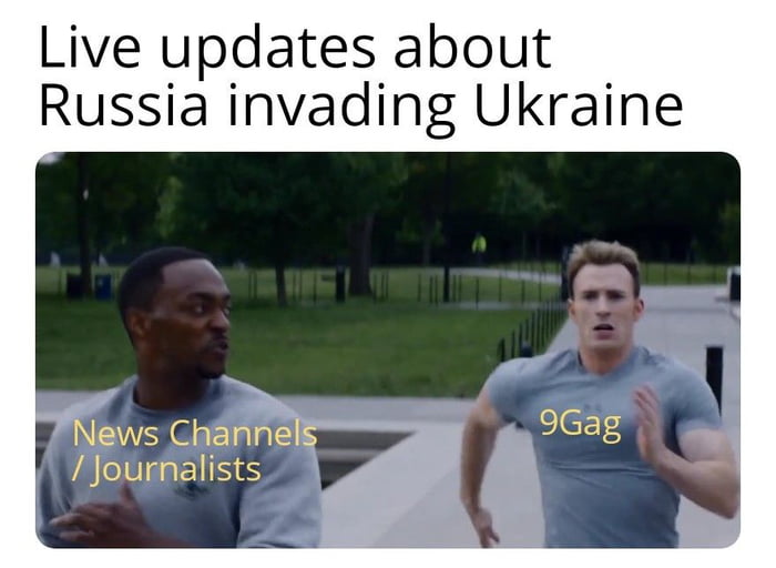 I have received more information, pictures and videos from 9gag than ...