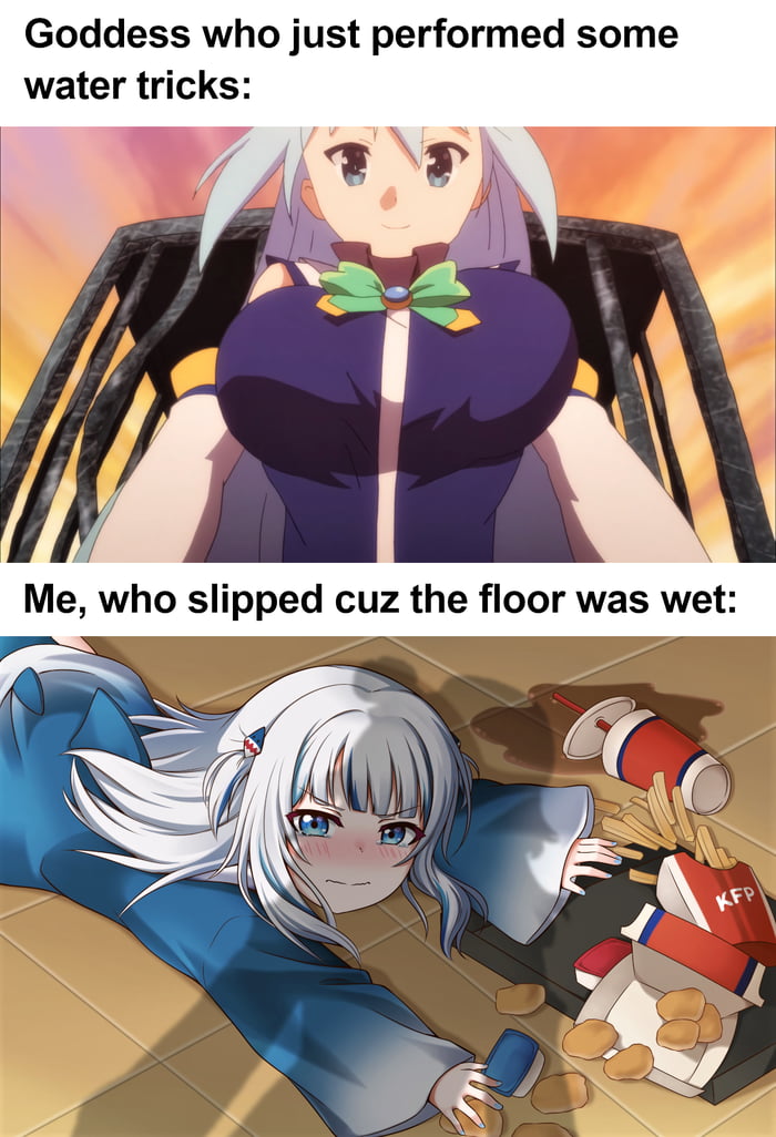 *sigh* Dammit, Aqua... - 9GAG