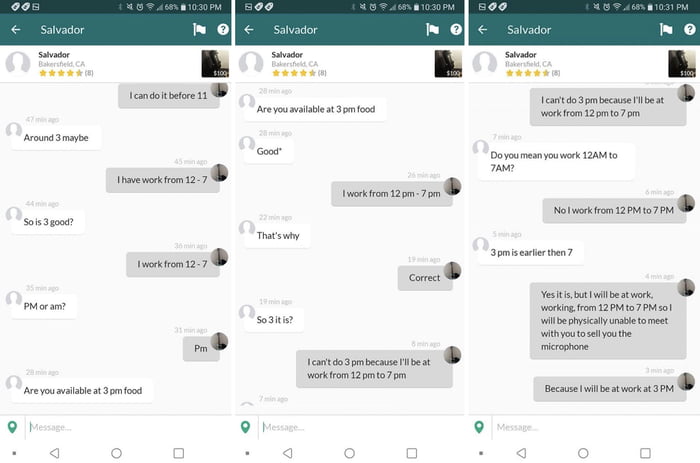 The Struggles Of Selling A Microphone Online. - 9GAG