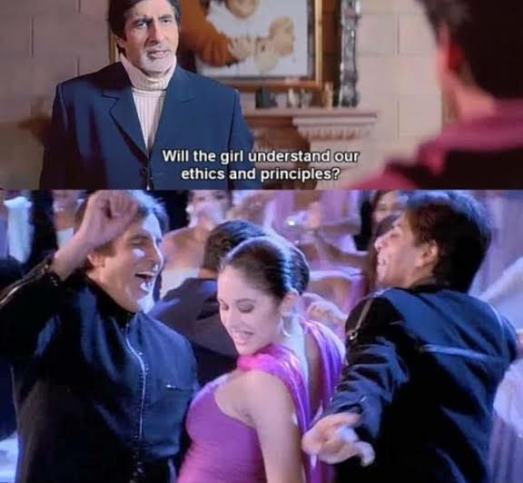 Parampara, Pratishtha and Anushasan - 9GAG