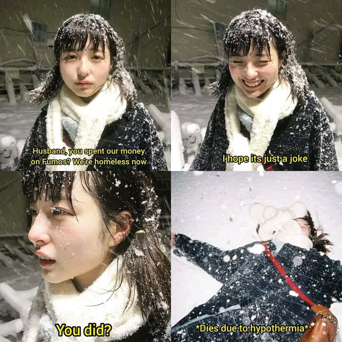 *Husband bado, husband needo to woruku, watashi no homurese nou* - 9GAG