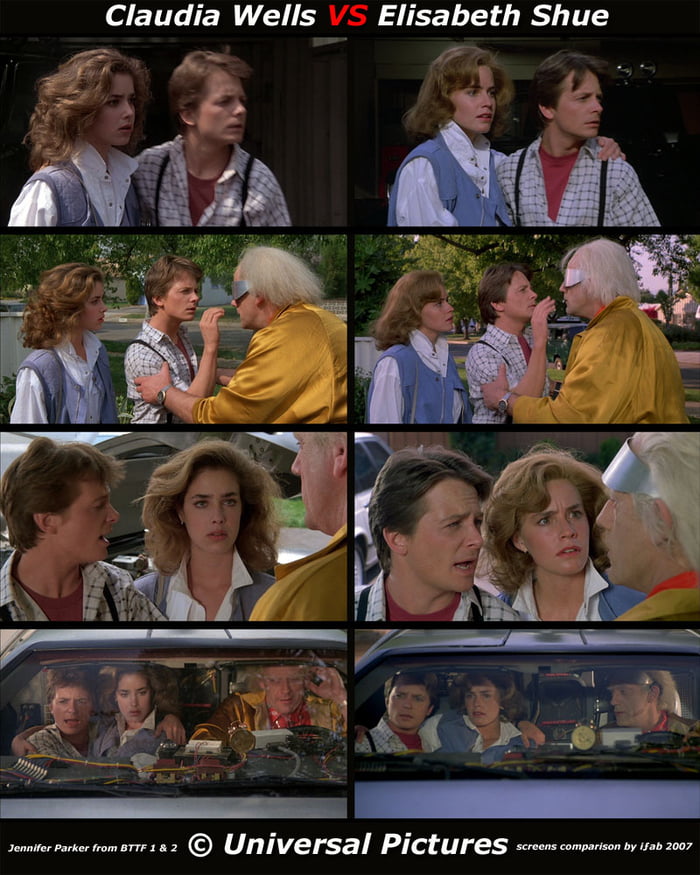 BTTF 1 vs BTTF 2. - 9GAG