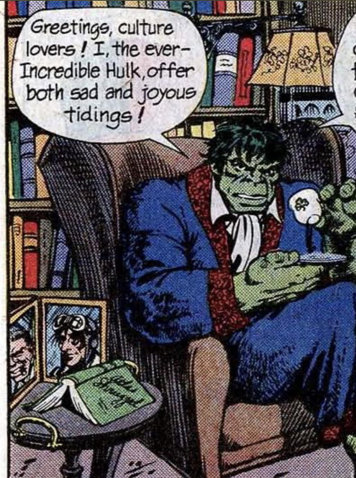 Behold, an incredibly cursed image of “culture lover” Hulk and Atlas ...