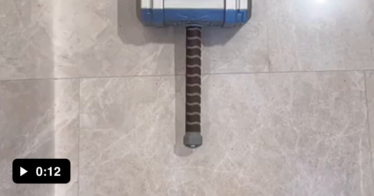 Thor's Hammer you never imagined - 9GAG