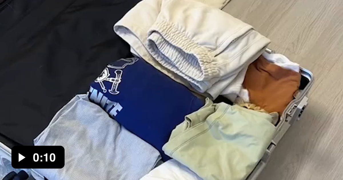 Only pack the essentials - 9GAG