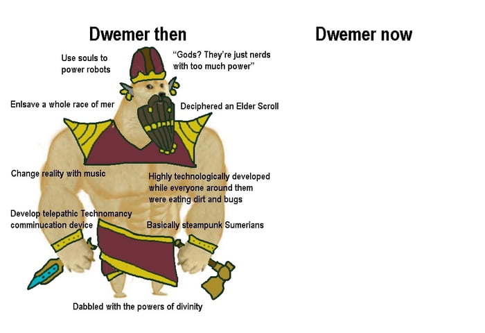 Dwemer history in a nutshell - 9GAG