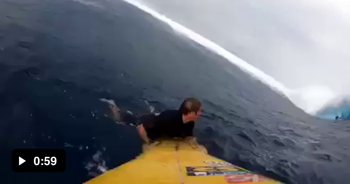 Pro surfer Anthony Walsh gives an awesome point of view - 9GAG