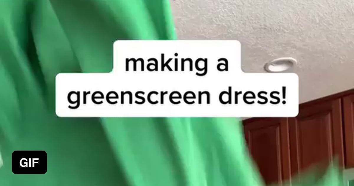 This amazing greenscreen dress - 9GAG