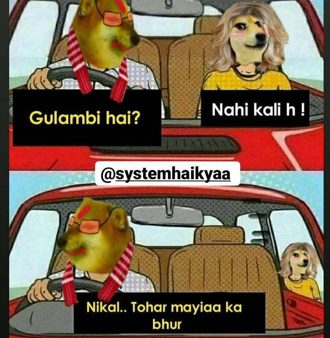 Sara zamana hai gulambi ka diwana - 9GAG
