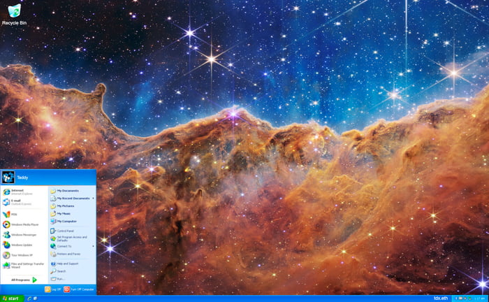 The year is 2048 Microsoft brings back Windows XP it comes with Webb ...