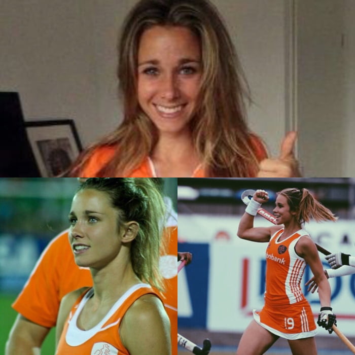I present to you Ellen Hoog of the Netherlands Field Hockey team. - 9GAG