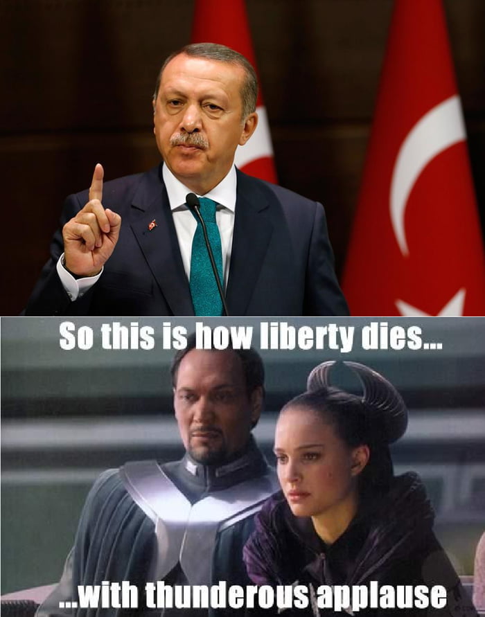 Victory of the "yes" at the turkish referendum, about 51% to 49% - 9GAG