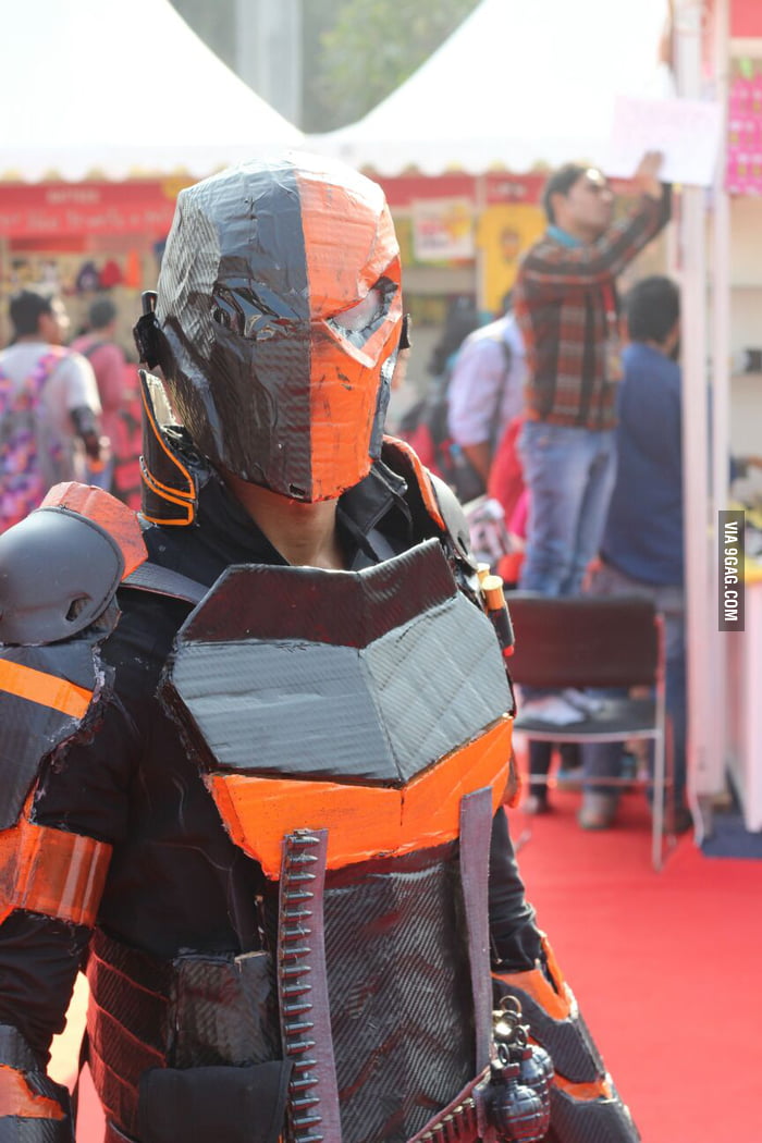 Deathstroke. | Delhi Comic Con '15 - 9GAG